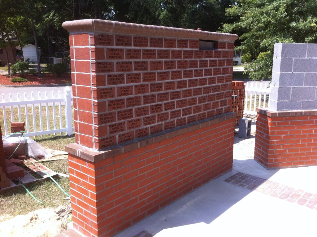 Engraved Bricks - Blackmon Memorials